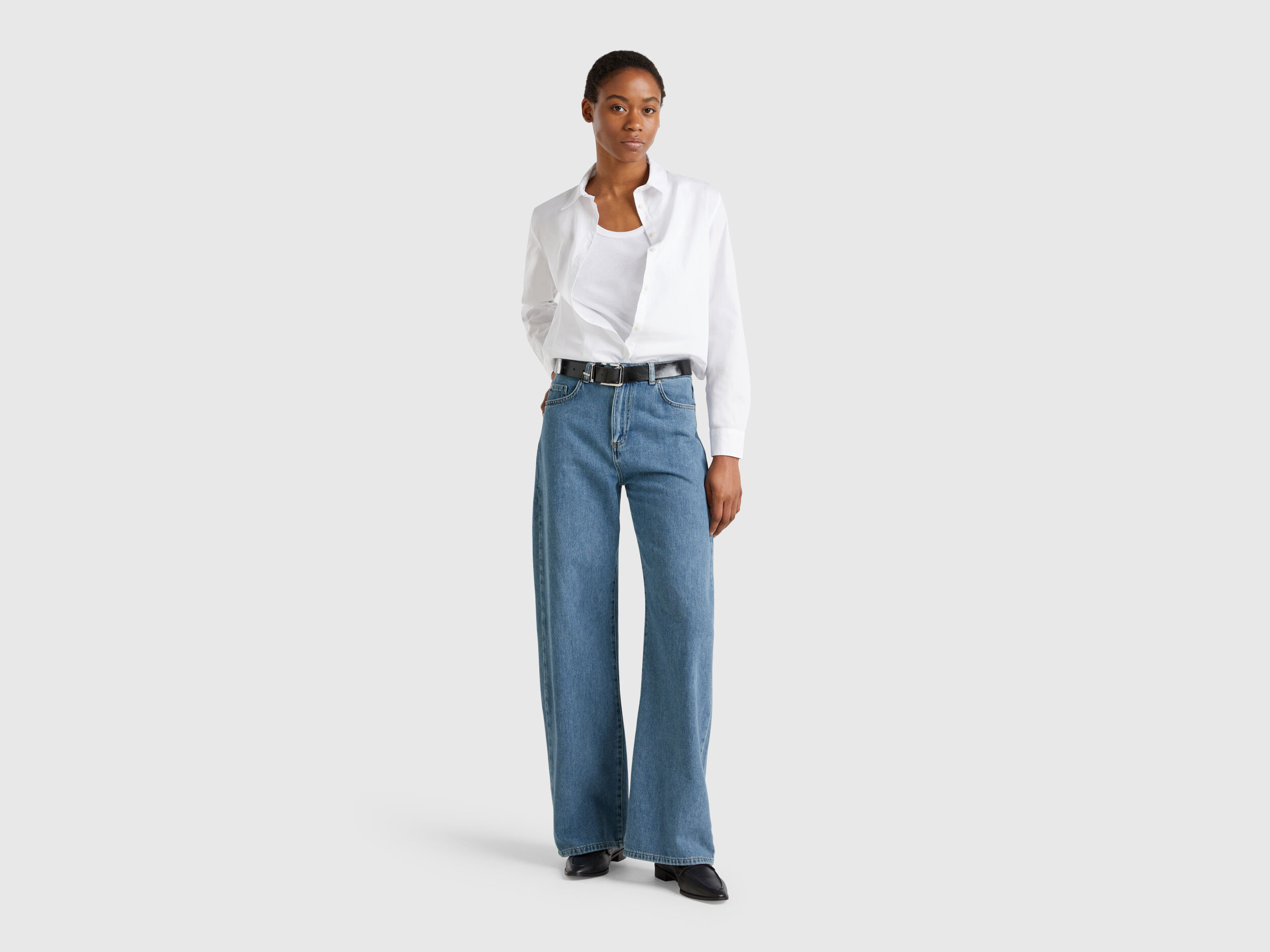 Women s Relaxed Fit Jeans New Collection Benetton